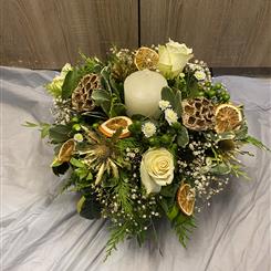 White Christmas Maureens Florist Belfast
